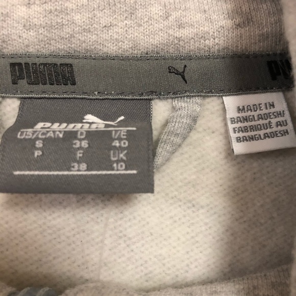 Puma | Jackets & Coats | Puma Essentials Fleece Track Jacket Light Gray ...
